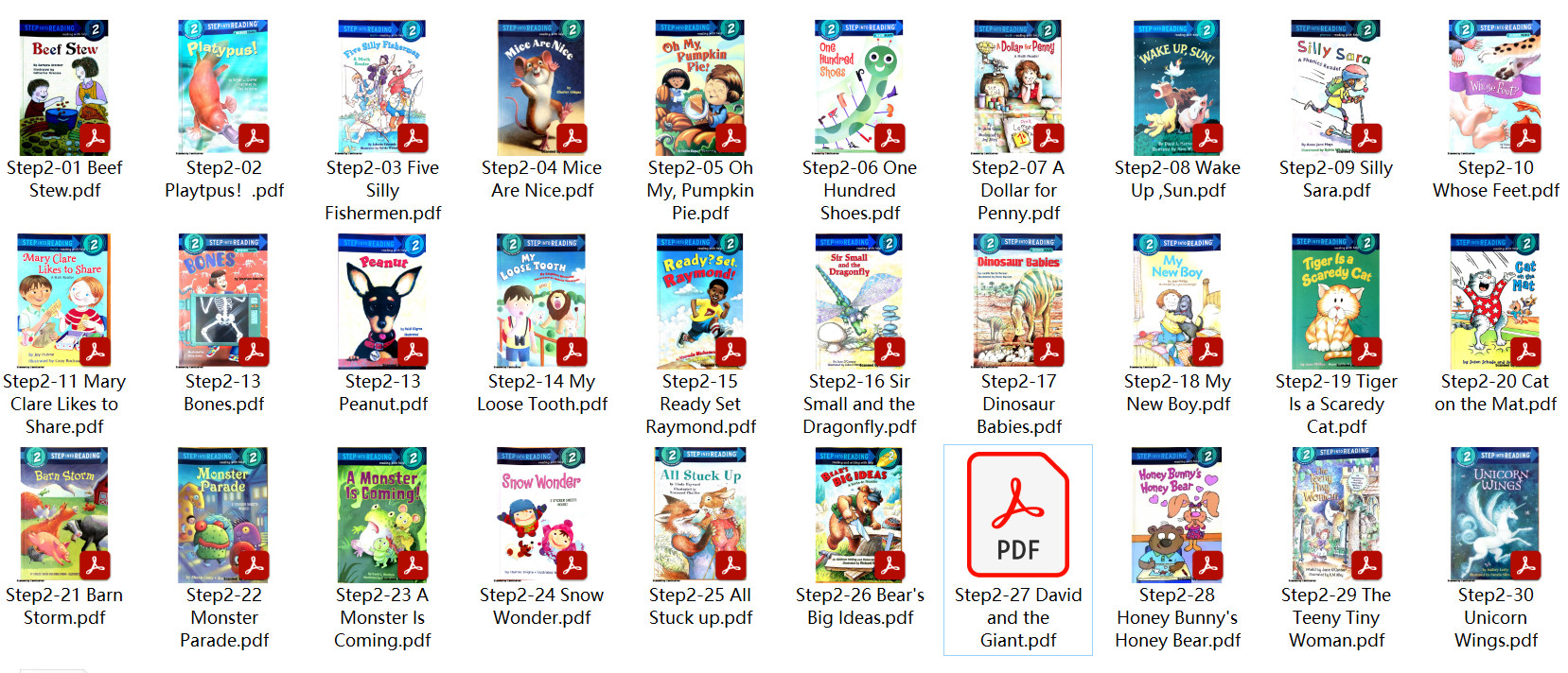 Step into Reading 兰登分级阅读 1-5阶（含PDF教材、PPT课件、活动手册、音频、视频）-新知城