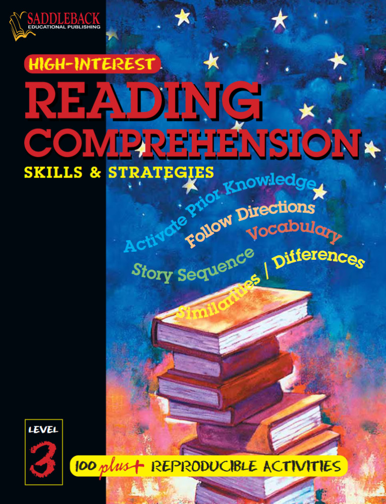 reading comprehension skills and strategies 阅读技巧与词汇练习册 G3-G8（PDF）-新知城